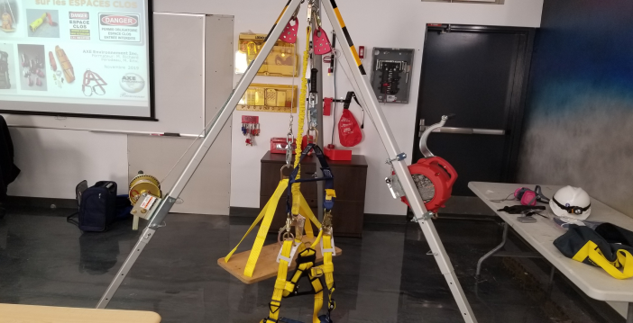 Formation spécifique : les espaces clos